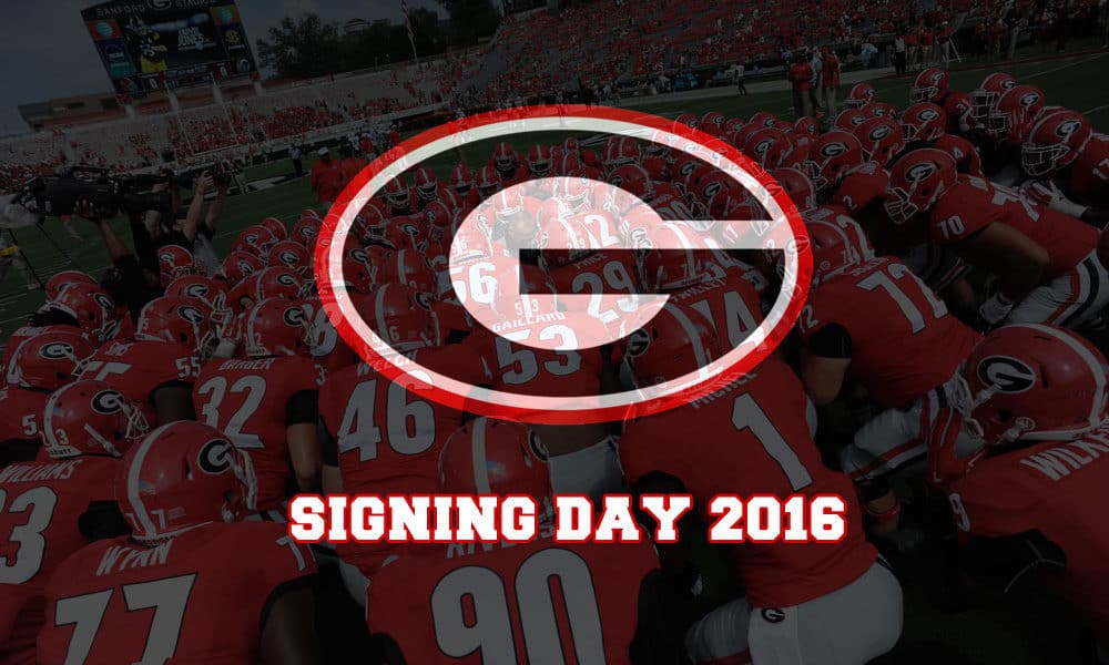 UGA Football Signing Day 2016 updates