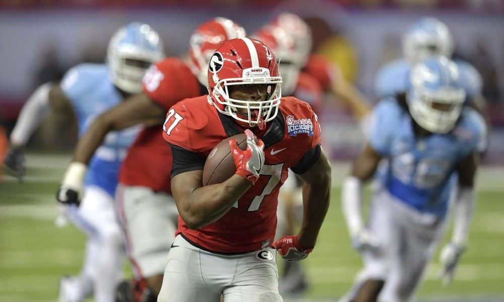 Georgia’s Nick Chubb named Maxwell Award Player of the Week