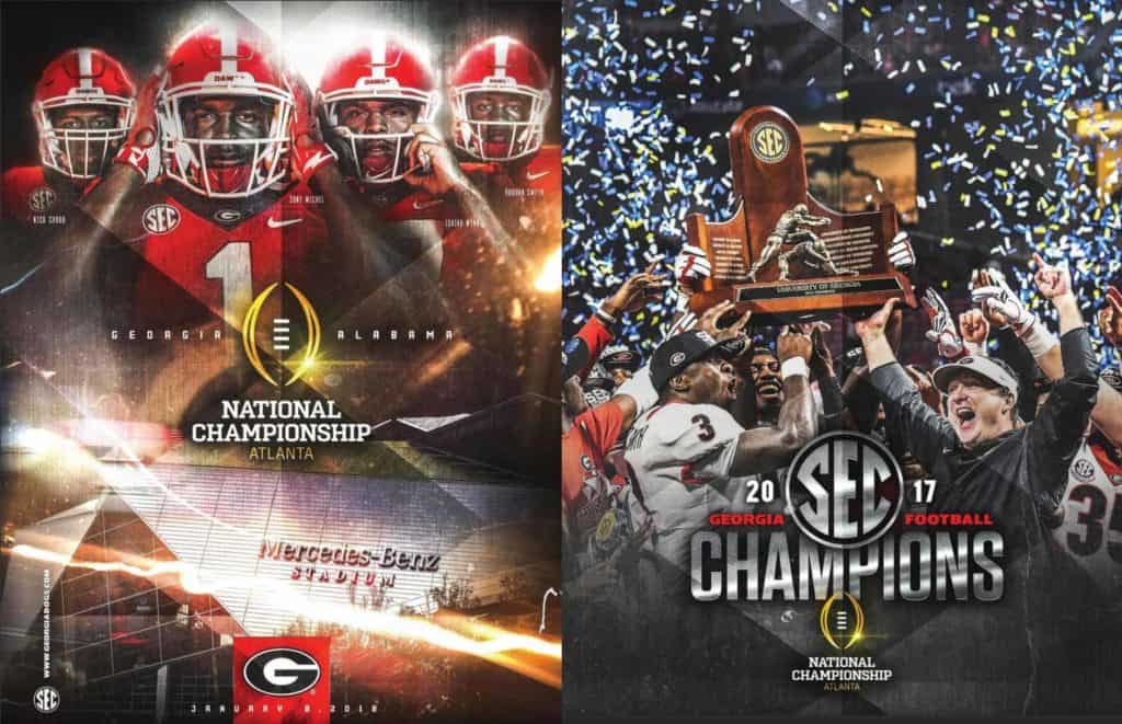UGA National Championship media guide available to view online