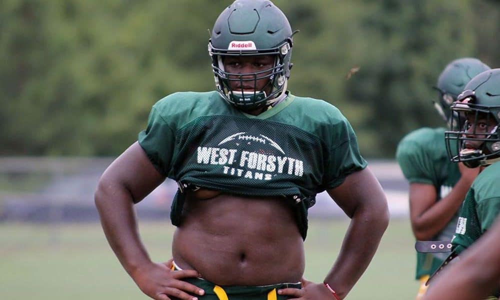 3-star offensive lineman Jared Wilson commits to UGA for 2021