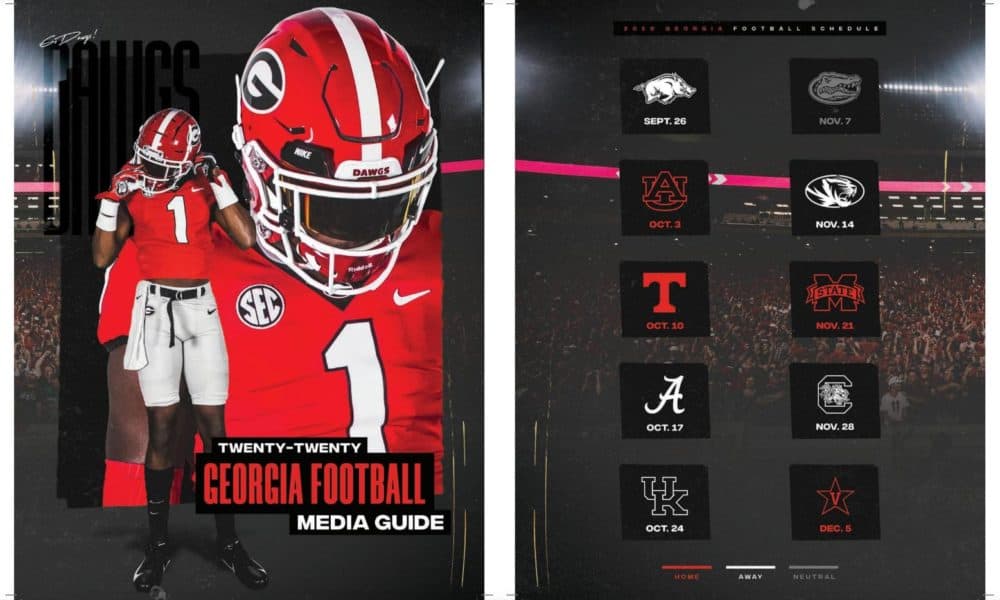 2020 UGA Football Media Guide available to view online
