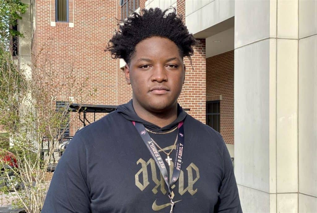 3-star offensive lineman Jared Wilson flips back to UGA for 2021
