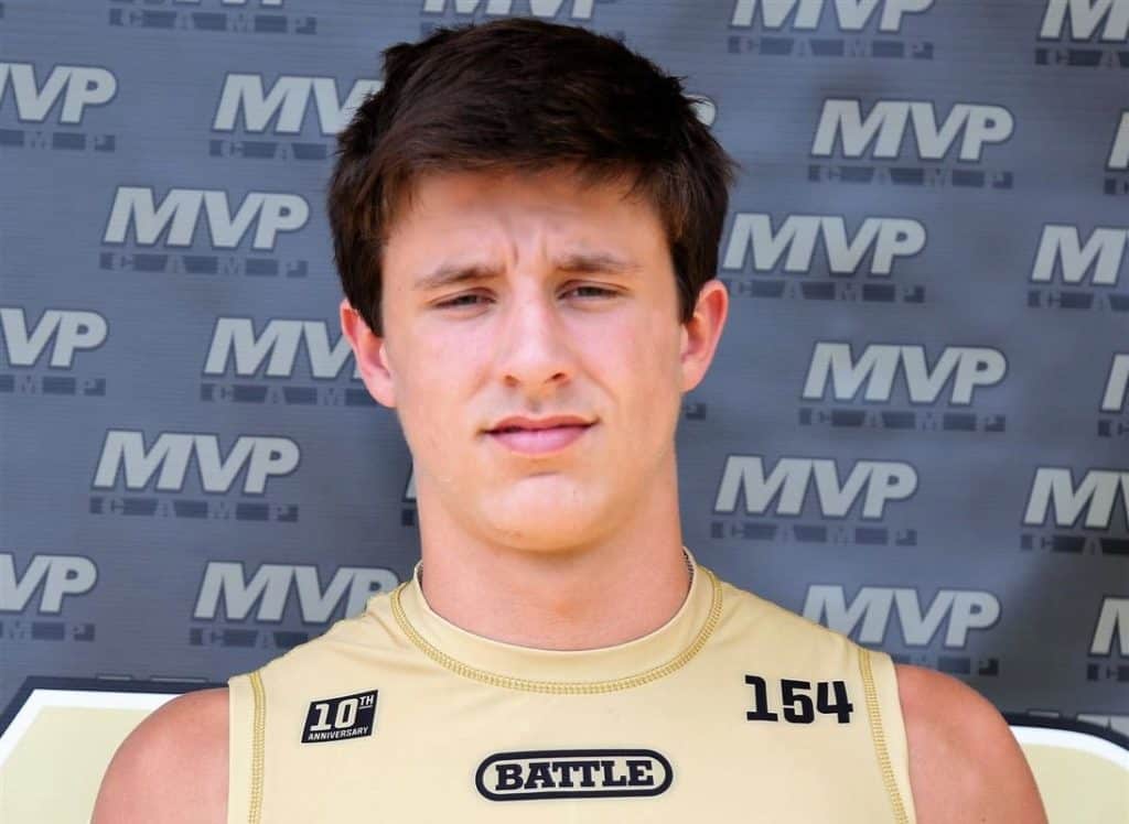 4-star tight end Pearce Spurlin commits to UGA for 2021