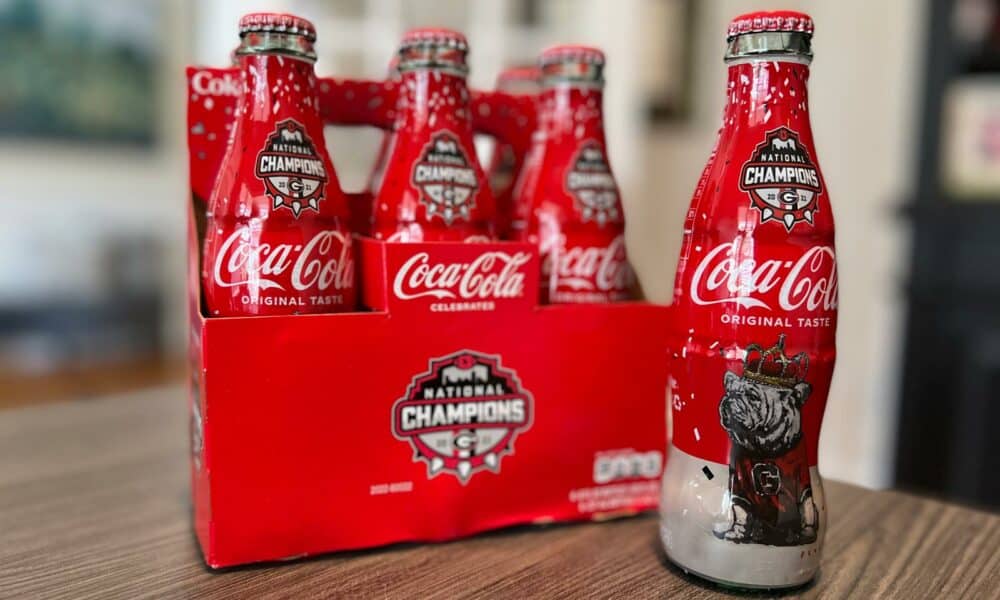 UGA football 2021 national champions Coke bottles now available