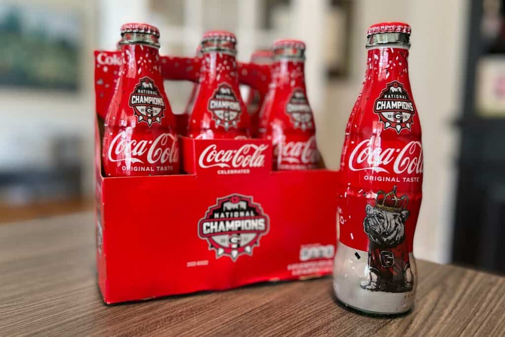 UGA football 2021 national champions Coke bottles now available
