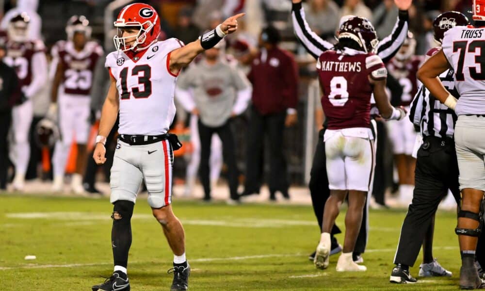 Georgia first in College Football Playoff rankings for second ...