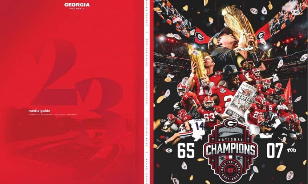2023 UGA Football Media Guide available to view online