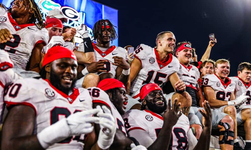 Georgia remains atop college football rankings following Florida win