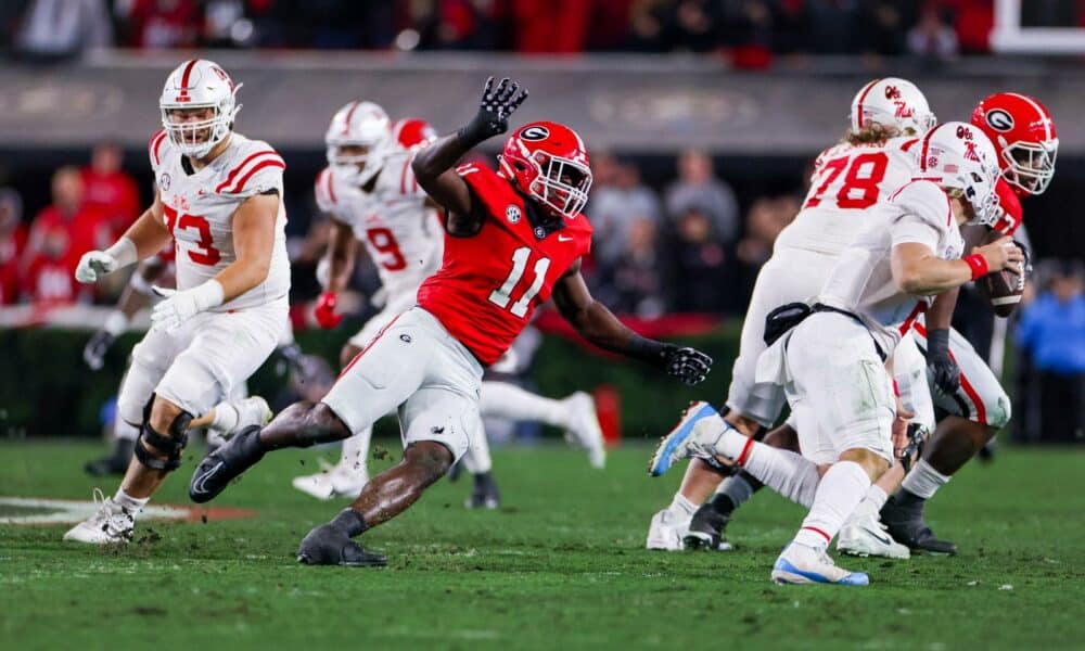 Time, TV set for Georgia-Ole Miss football game on November 9