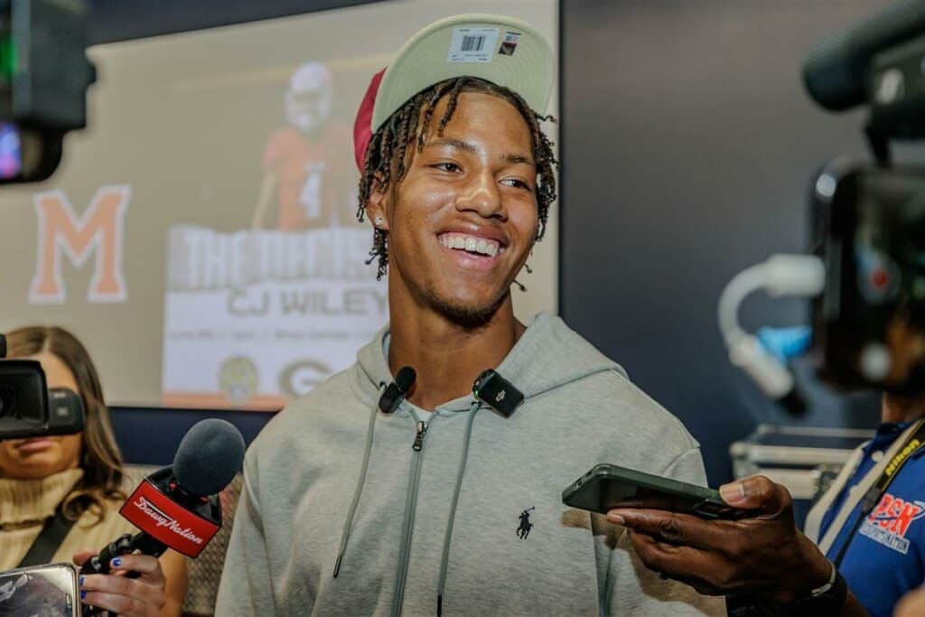 CJ Wiley commits to UGA football for 2025 class