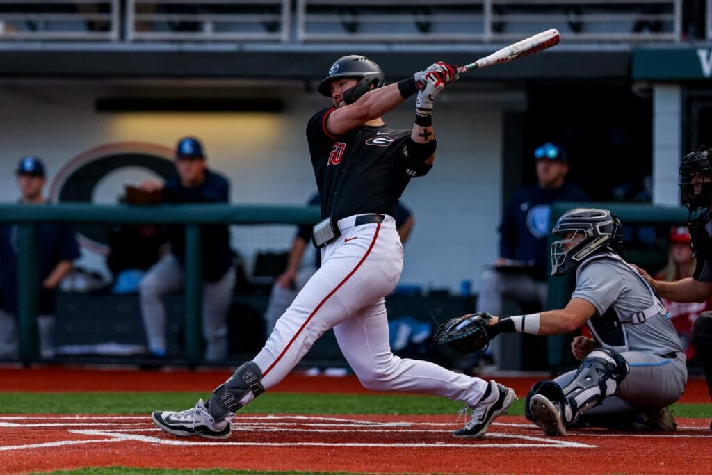 Ryland Zaborowski on historic pace for Georgia Baseball