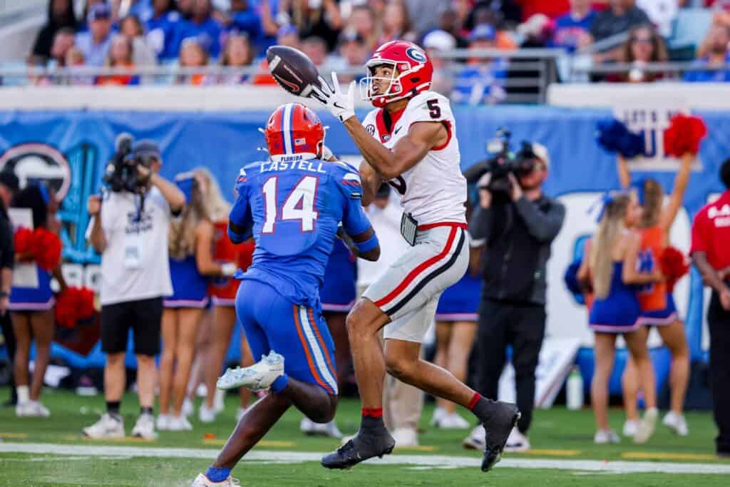 Georgia remains 5th college football rankings following Florida win