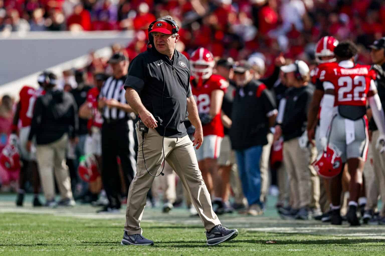 Kirby Smart, Bulldogs preview 2025 Georgia Tech football game
