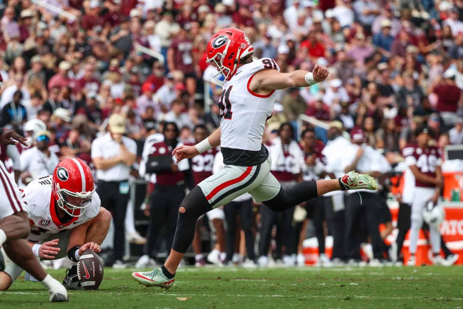 Peyton Woodring named SEC Special Teams Player of the Week